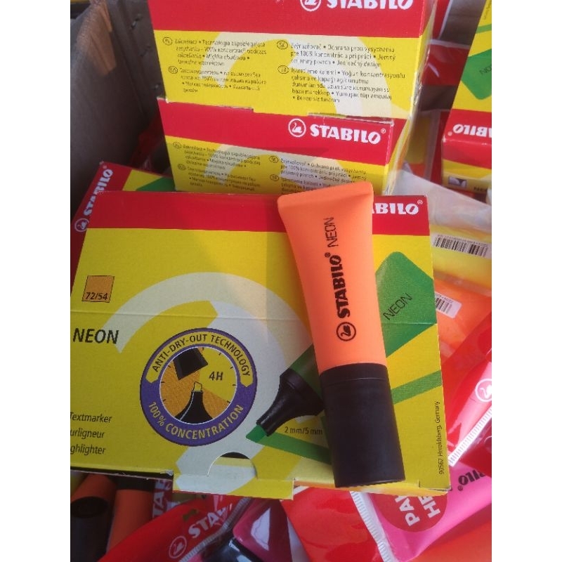 Jual highlighter stabillo neon 1 pcs promo | Shopee Indonesia