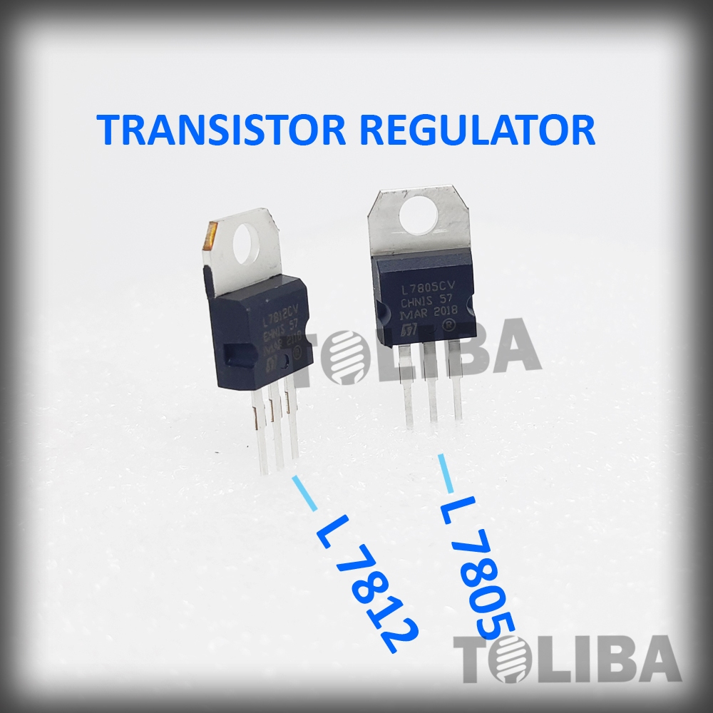 Jual transistor regulator L / ic transistor ic L7812 L7805 asli ...