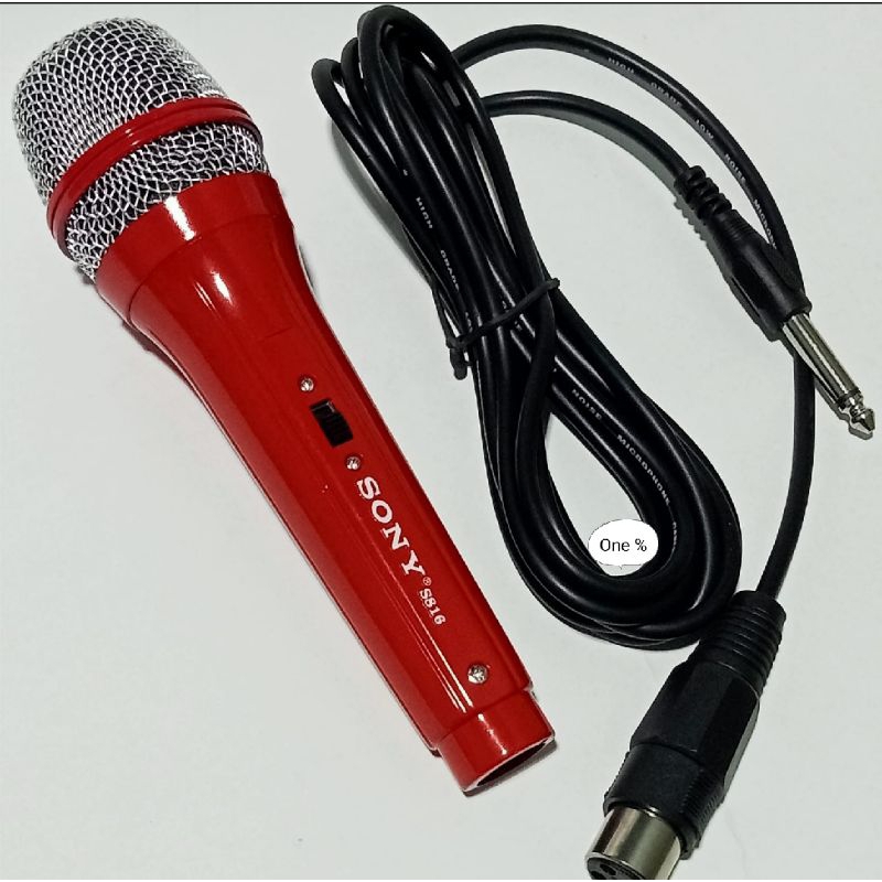 Jual PILIHAN SHOPE MIC karaoke Suara Bagus Colokan besar Audio Vocal ...