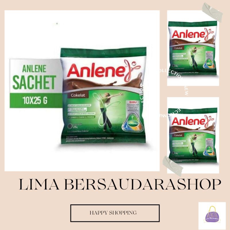Jual ANLENE COKLAT RENCENG ISI 10 SACHET | Shopee Indonesia