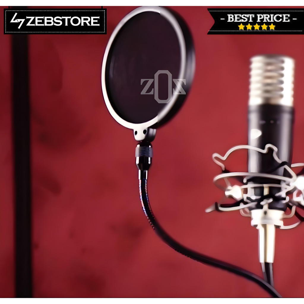 Jual Penyaring Suara Pop Filter Samson PS01 Mic Microphone Condenser ...