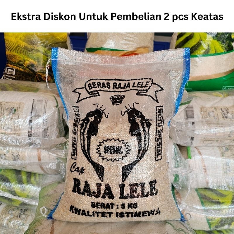 Jual Beras Raja Lele 5kg | Shopee Indonesia