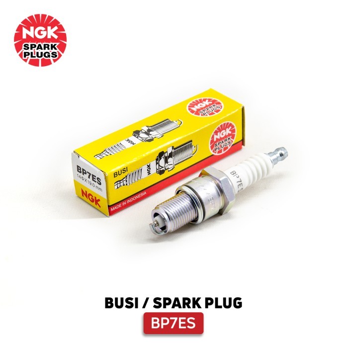 Jual BUSI BPM6A Spark Plug Mesin Potong Rumput 2 Tak Chainsaw Sprayer | Shopee Indonesia