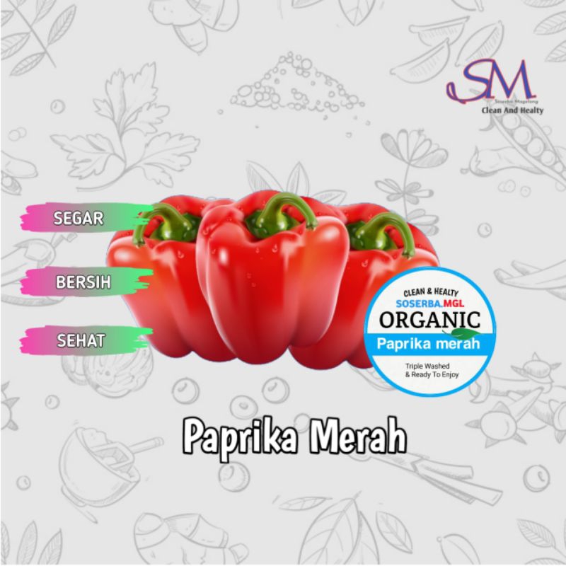 Jual Paprika merah fresh murah 1kg | Shopee Indonesia