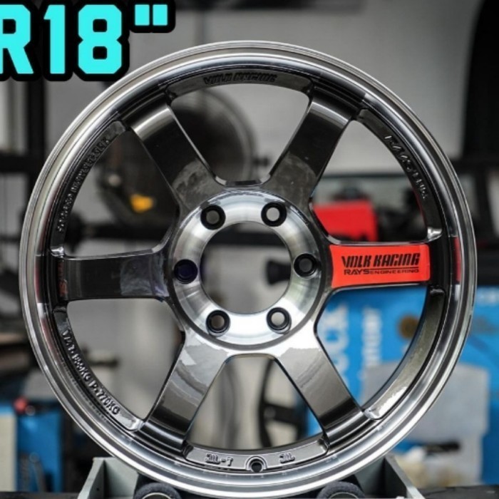 Jual velg 18 fortuner pajero Triton velg mobil racing r18 TE37 FLOW FORMING | Shopee Indonesia