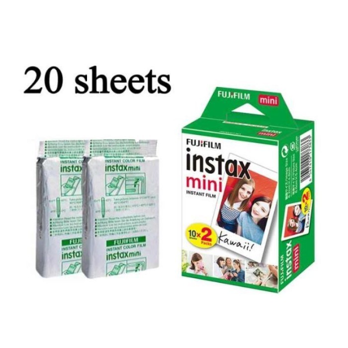 Jual PAPER INSTAX MINI POLOS ISI 10 SHEET - PAPER INSTAX MINI ISI 20 ...