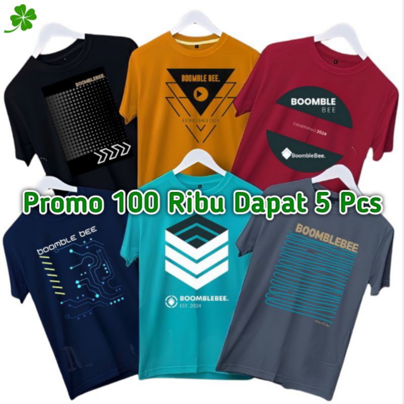 Jual Promo Kaos Distro 100 Ribu Dapat 5 Pcs | Shopee Indonesia