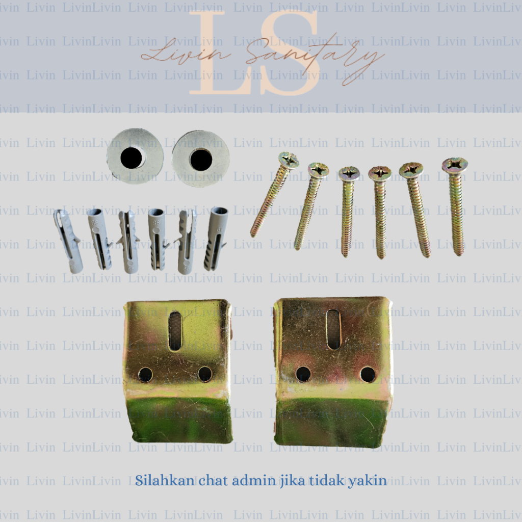 Jual [Sepasang] Bracket wastafel hanger toto model T9R AV1 | Shopee ...