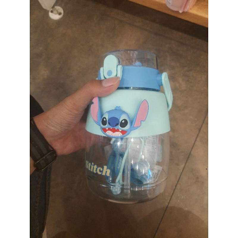 Jual miniso pink stitch botol minum 1300ml | Shopee Indonesia
