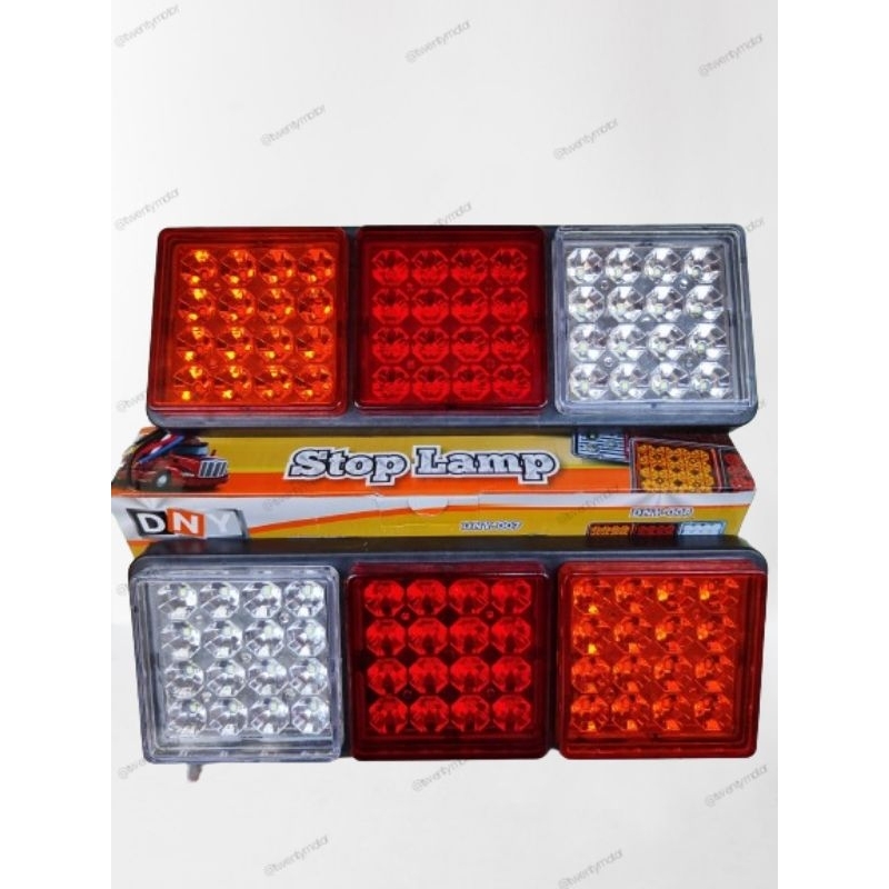 Jual STOP LAMP LED REM FLASH UNIVERSAL 12V & 24V TRUK/DUMP TRUK/MOBIL ...