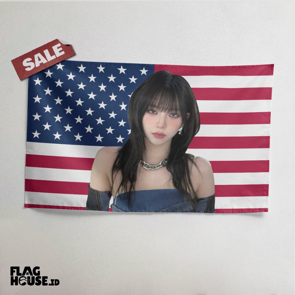 Jual Flaghouse.id - American Aespa Member Bendera/Tapestry Kpop Merch ...