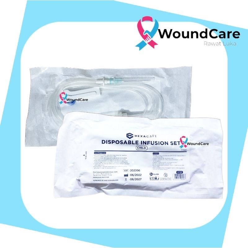 Jual Hexacare Infuset Y Tipe With Airvent Selang Infus Set Sterile ...