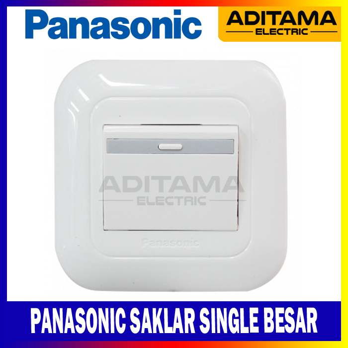 Jual PANASONIC SAKLAR SINGLE BESAR INBOW / PANASONIC SAKLAR ENGKEL ...