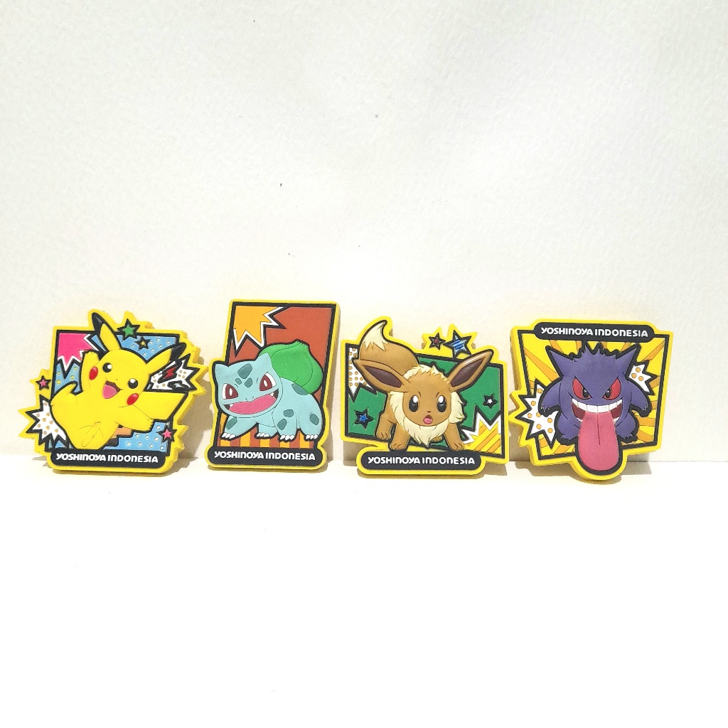 Jual Fridge Magnet Pokemon x Yoshinoya Indonesia (preloved) | Shopee ...