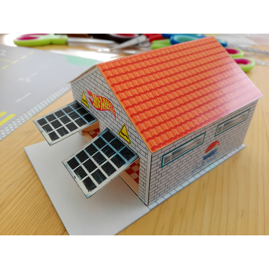 Jual Papercraft Diorama Matchbox Gas Station Kerajinan Kertas | Shopee ...