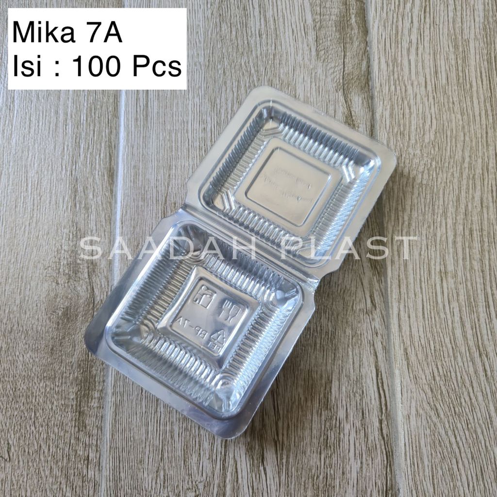Jual (ISI 100) MIKA KUE UKURAN 7A / MIKA KUE PUDING BENING UKURAN 7 ...