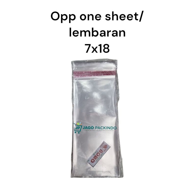 Jual PLASTIK OPP LEMBARAN PLASTIK ONE SHEET PLASTIK KUE LAPIS UKURAN 7× ...