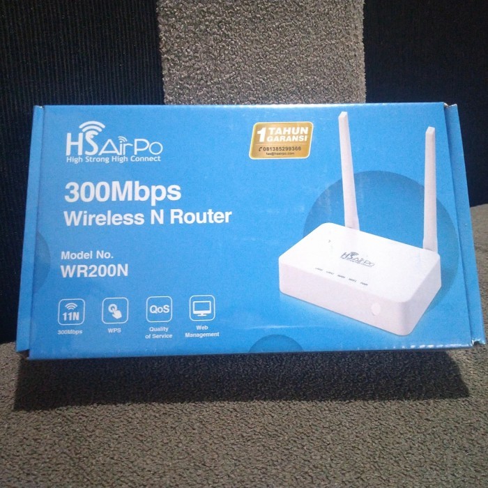 Jual HS AIRPO WR200N 300Mbps WIRELESS N ROUTER | Shopee Indonesia