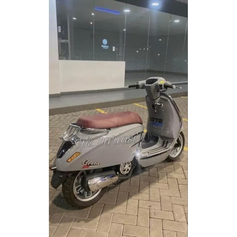 Jual Rear Rack Motor Greta 150 i rack / Behel custom motor greta ...