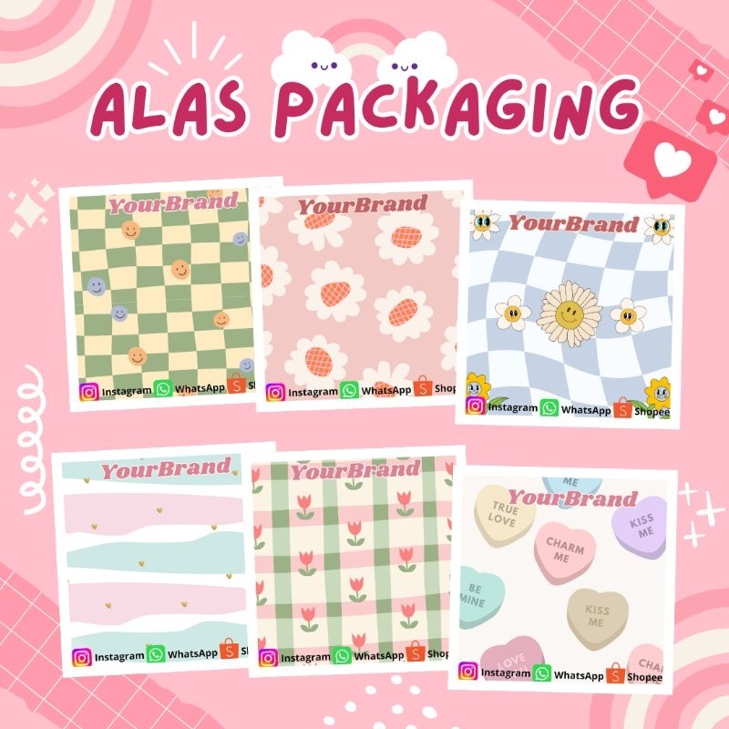 Jual Alas mini gift | Alas kertas packaging free plastik | Alas ...