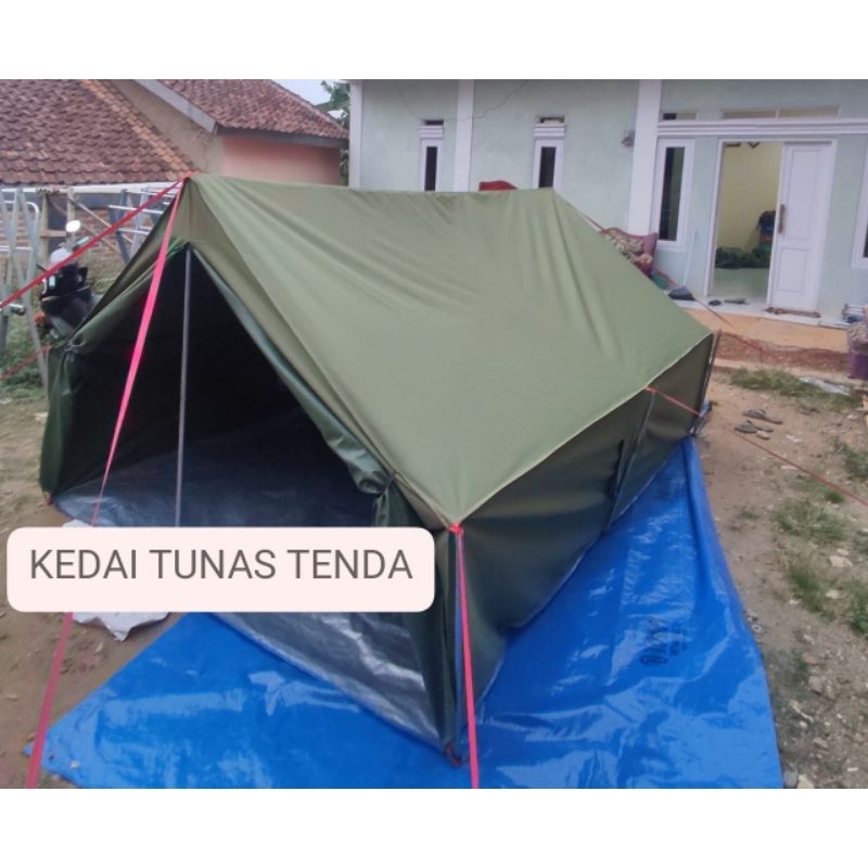 Jual TENDA REGU PRAMUKA / TENDA BARAK / TENDA KEMAH | KAPASITAS 10 ...