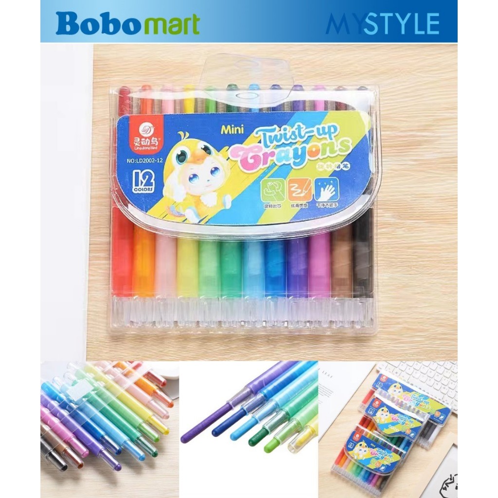 Jual CRAYON ANAK 12 WARNA KRAYON MEWARNAI CRAYON SEKOLAH MURAH CRAYON ...