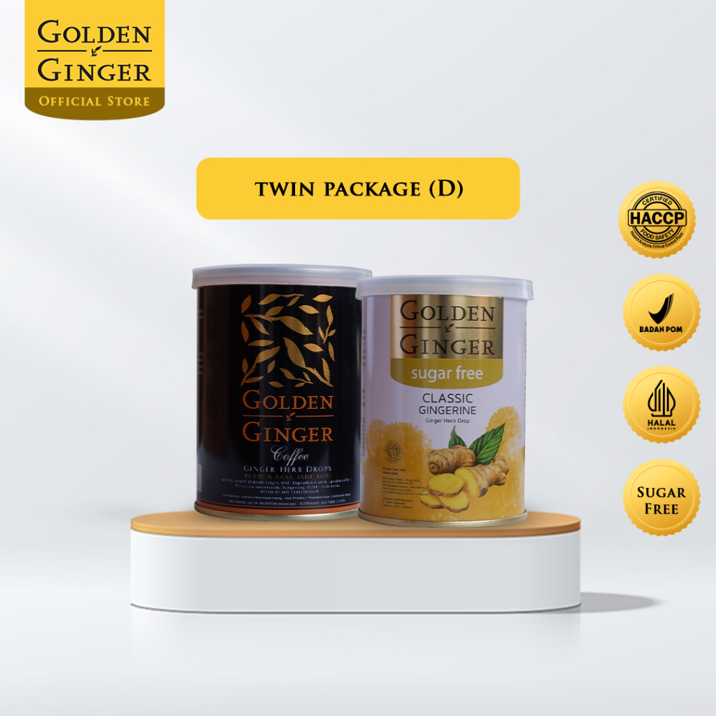 Jual Combo Package Golden Ginger Herb Drops Coffee & Classic (CAN ...