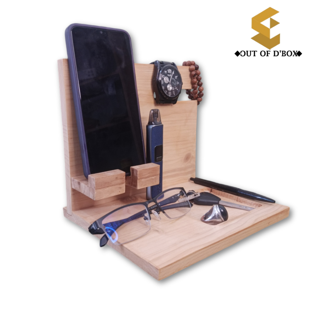 Jual Tempat HP Aesthetic Dari Kayu | Phone docking station | Dekorasi ...