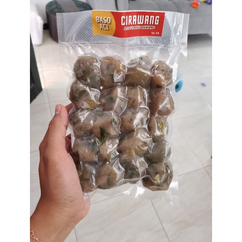 Jual Baso Aci Cirawang (Aci tulang bawang) Tanpa bumbu isi 20 vacum ...