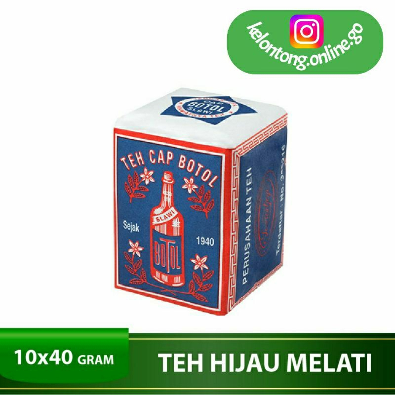 Jual Teh Seduh Cap Botol Kemasan Kertas Biru 1 pack | Shopee Indonesia