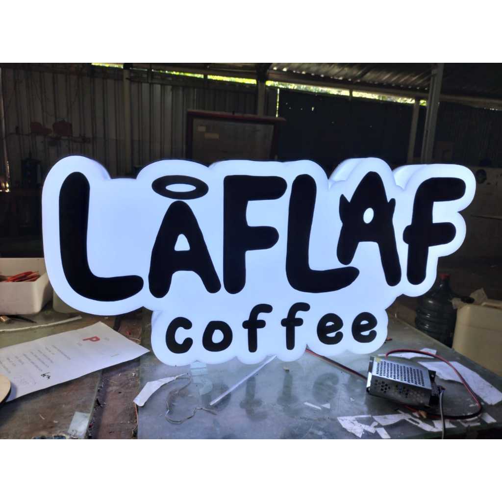 Jual Neon Box Signage Custom Sign Box Acrylic 1&2 Sisi Akrilik Murah ...