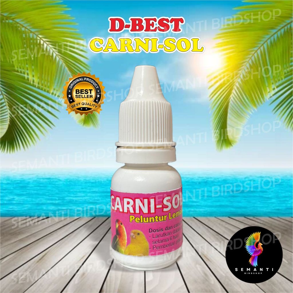 Jual CARNI-SOL DRH JATMIKO OBAT VITAMIN BURUNG PENGHANCUR PELUNTUR LEMAK NGGAJIH NGELEMAK ...
