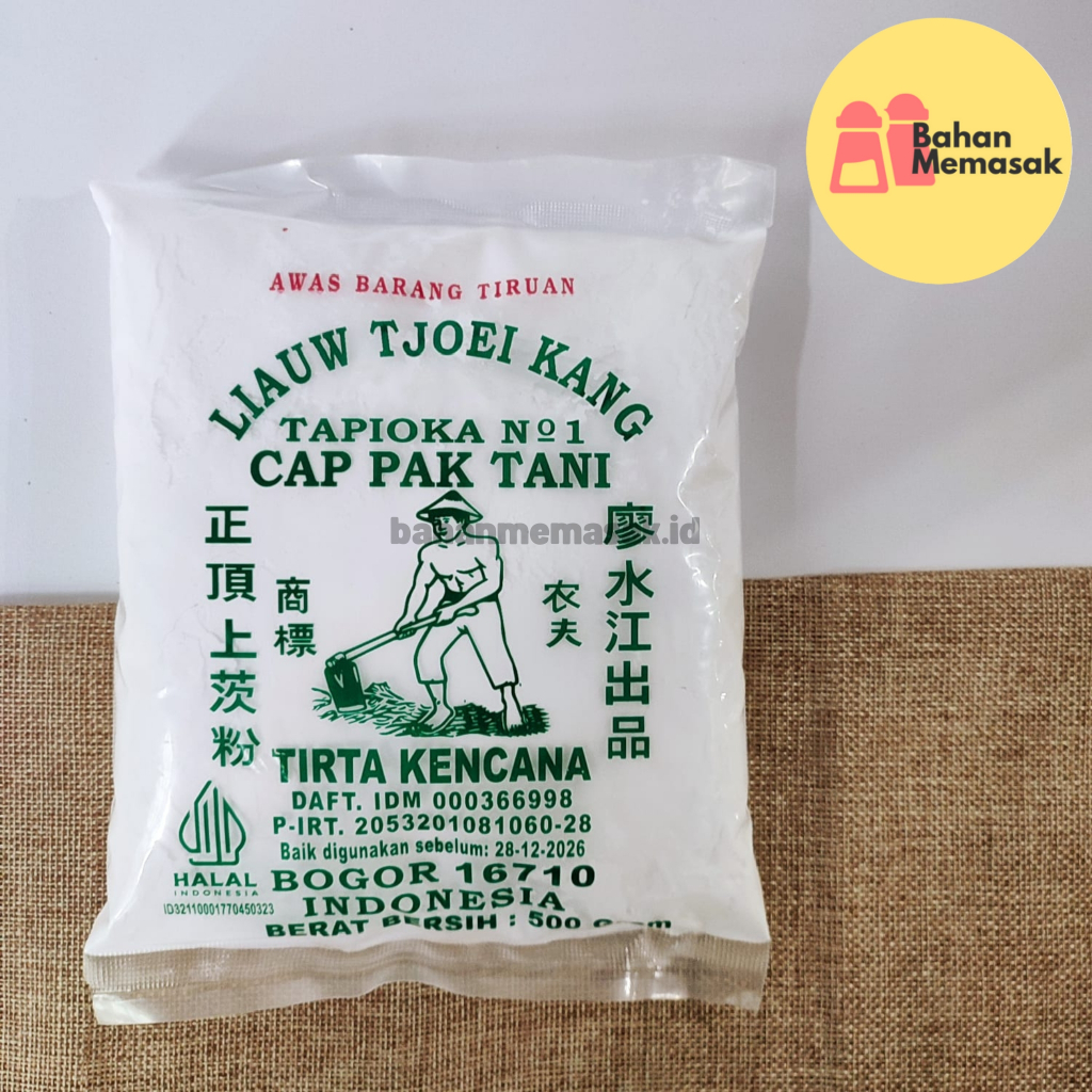 Jual Tepung Tapioka CAP PAK TANI 500 gram | Shopee Indonesia