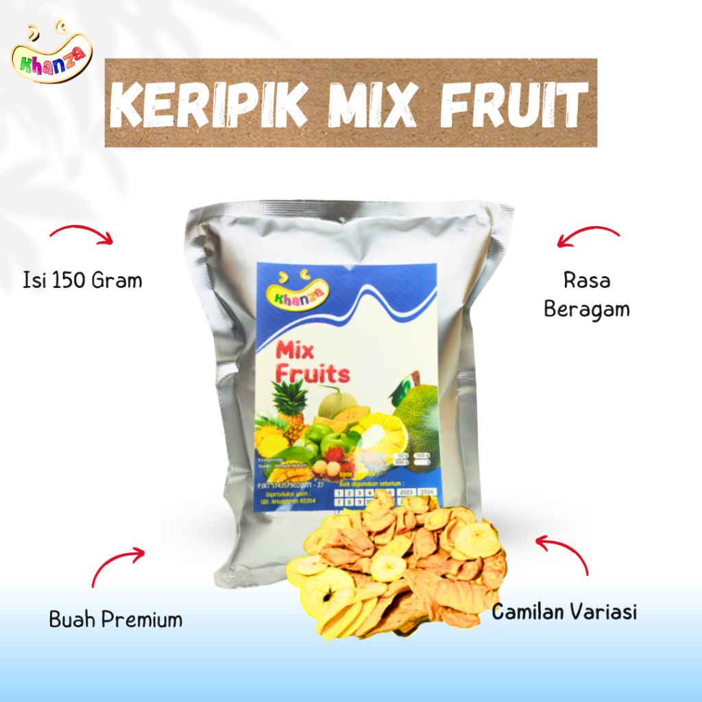 Jual MIX FRUIT Kualitas SUPER 150 Gram Khas Kota Wisata Batu | Shopee ...