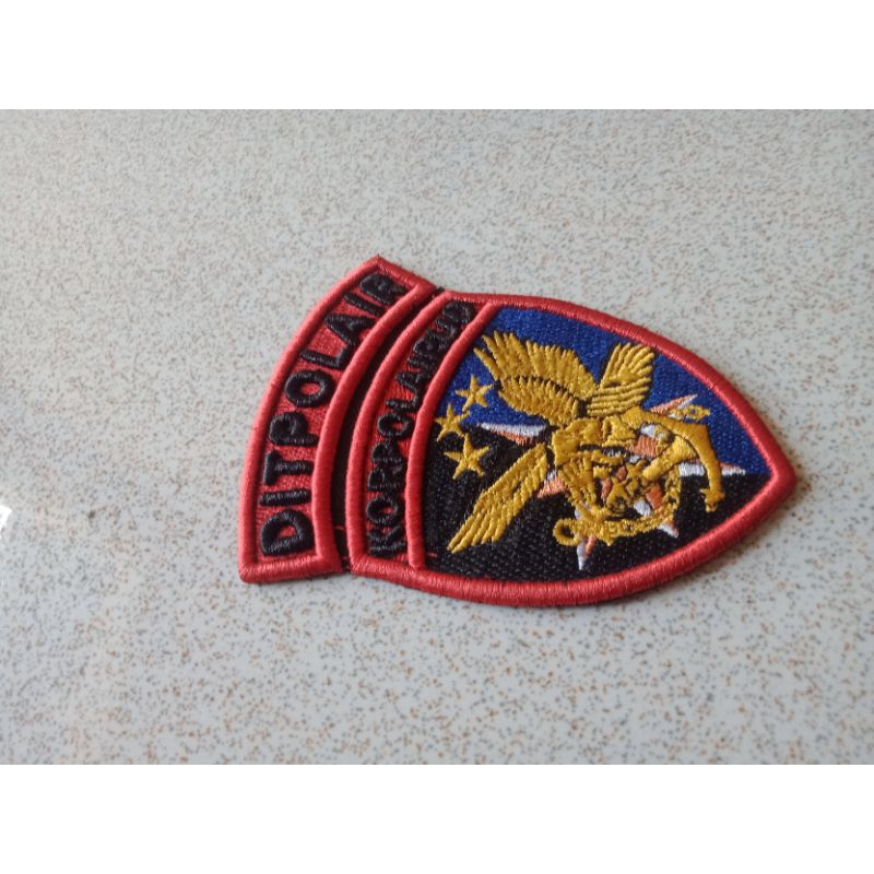 Jual logo polair.atribut polri logo kesatuan Ditpolair. | Shopee Indonesia