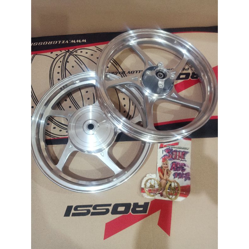 Jual velg racing matic Mio sporty,soul karbu 115cc old. | Shopee Indonesia
