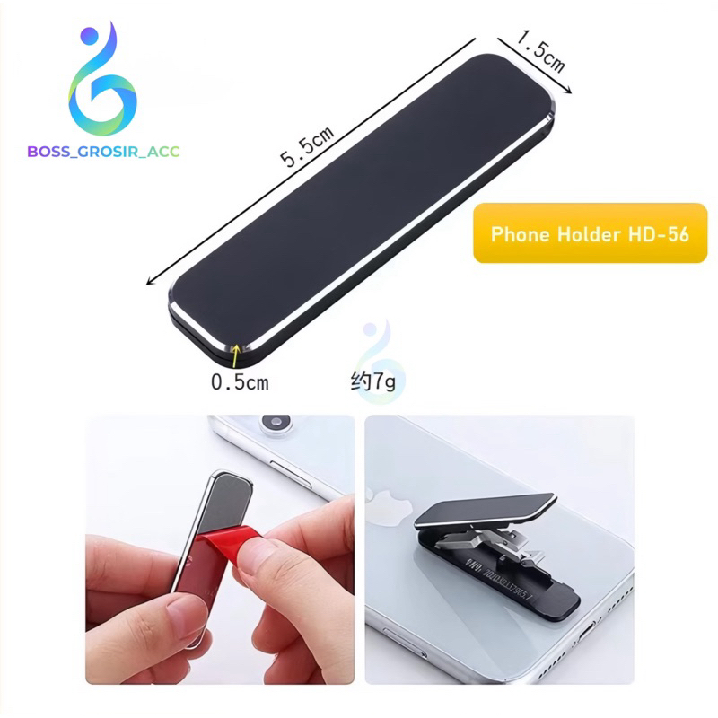 Jual Phone Holder Mini Lipat HD-56 Holder Stand Hp Universal | Shopee ...