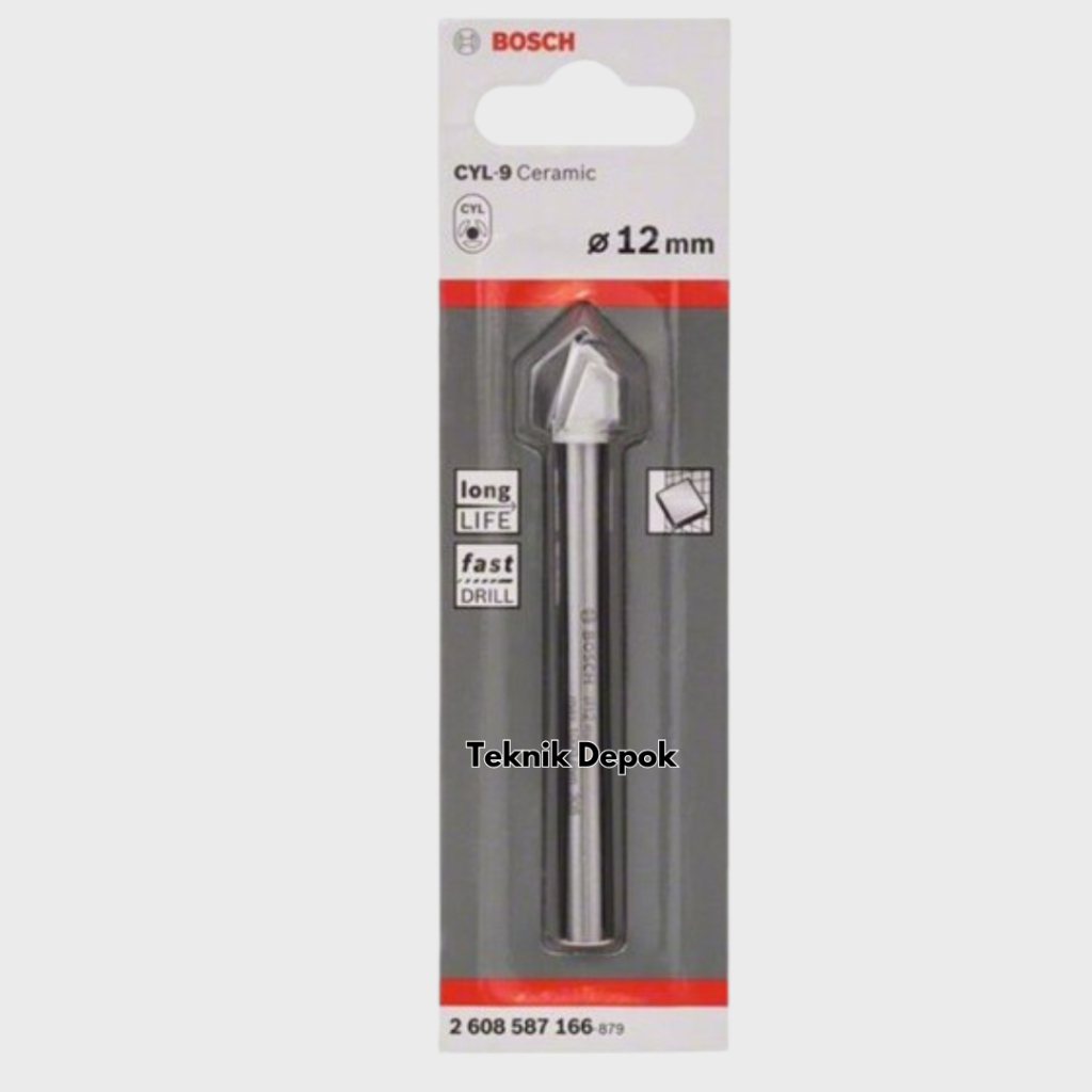 Jual Mata Bor Keramik 12 mm x 90 mm Mansory CYL 9 Bosch Tile Grass ...