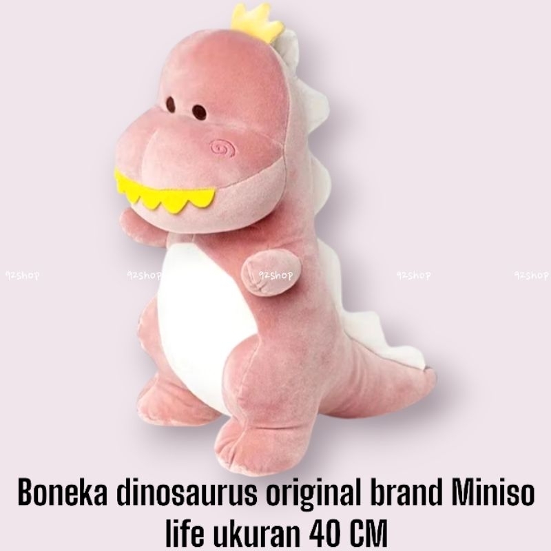 Jual Boneka dinosaurus Miniso life boneka dino original Miniso life ...
