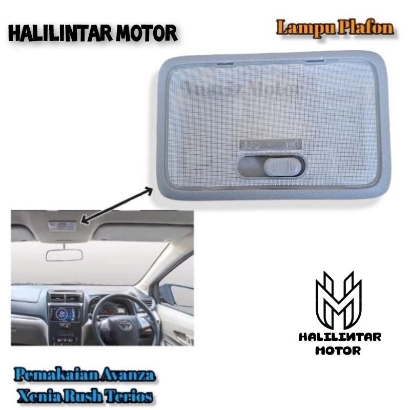 Jual Lampu plafon depan AVANZA XENIA RUSH TERIOS ORIGINAL/lampu plafon ...