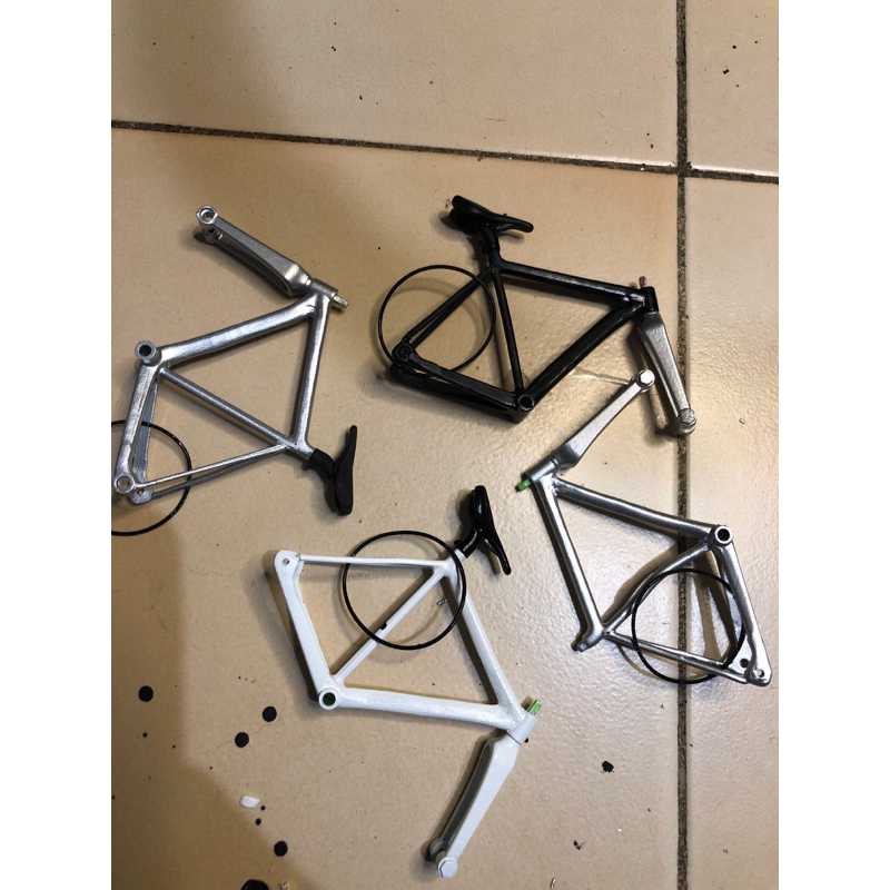 Jual miniatur fixie frame modifan dari star rider di rubah jadi frae ...