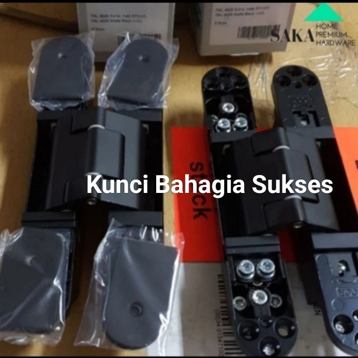 Jual ENGSEL TANAM SIMONSWERK TECTUS TE-240-3D-MATT BLACK CONCEALED ...