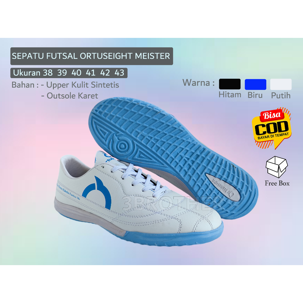 Jual Sepatu Futsal Anak-anak Dewasa Pria Wanita Ortuseight Meister ...