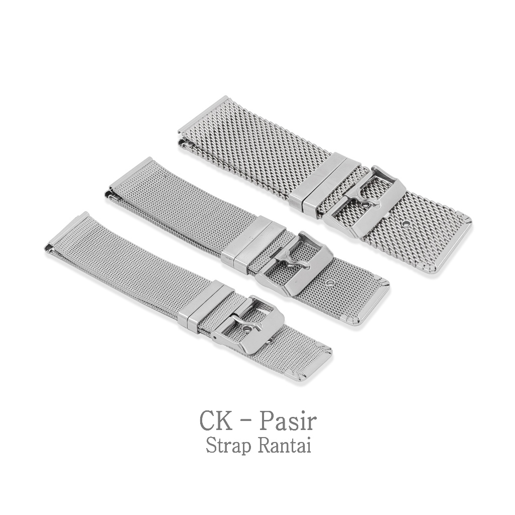 Jual Stainless Steel Strap CK Pasir Rantai Band Besi Stanlis Jam Tangan ...