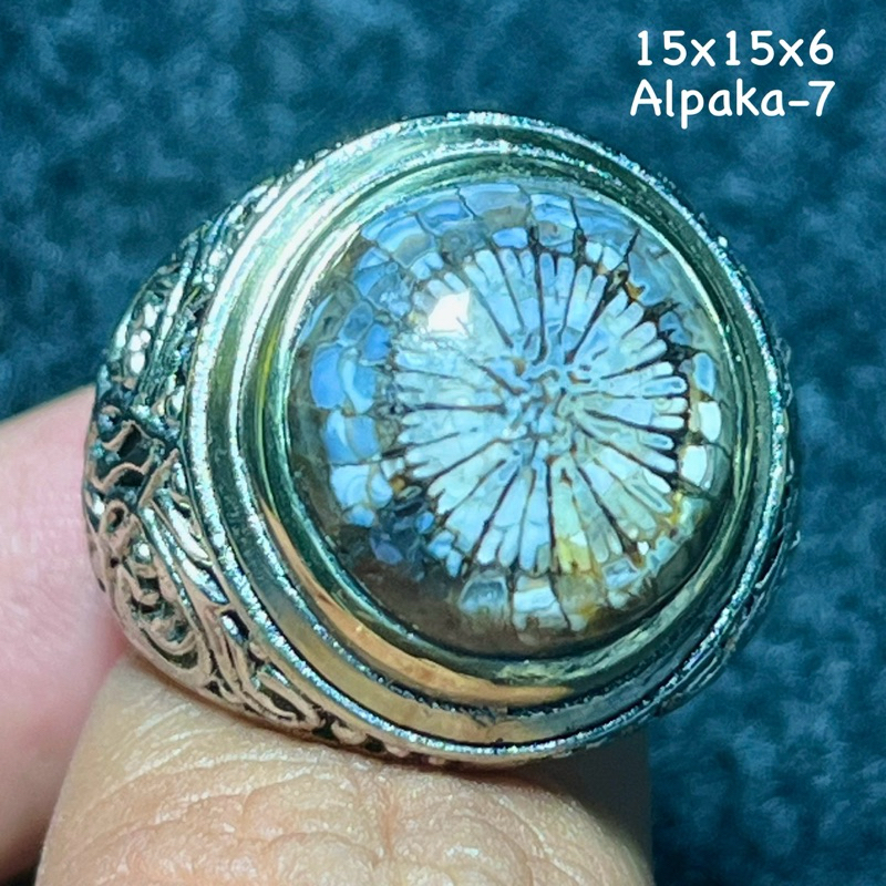 Jual Cincin Batu Akik Natural Teratai (Asli Alam) | Shopee Indonesia