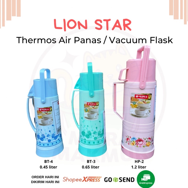 Jual Potongan 5 Barang Terpilih THERMOS AIR PANAS VACUUM FLASK 45 65 12 ...