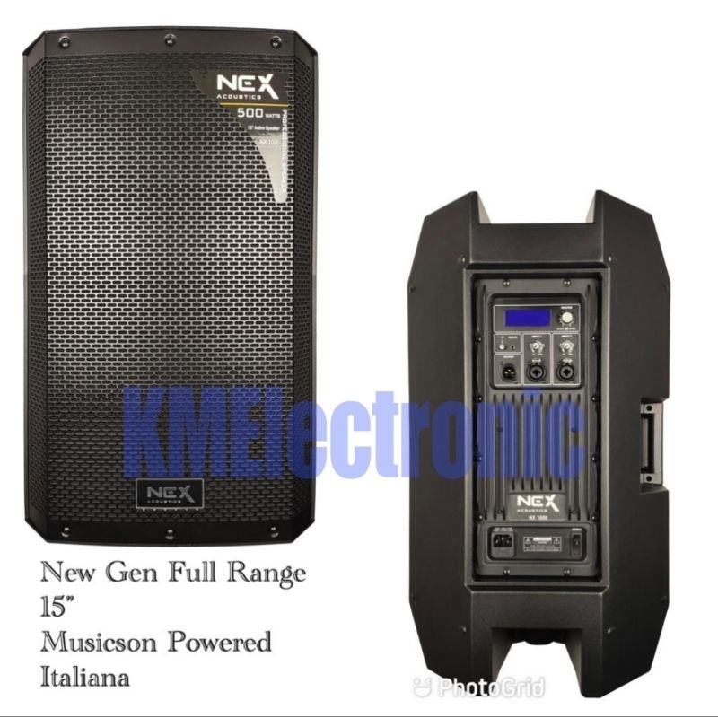 Jual SPEAKER AKTIF 15 inch NEX ACOUSTIC NX1000 / NX 1000 ORIGINAL 500 ...