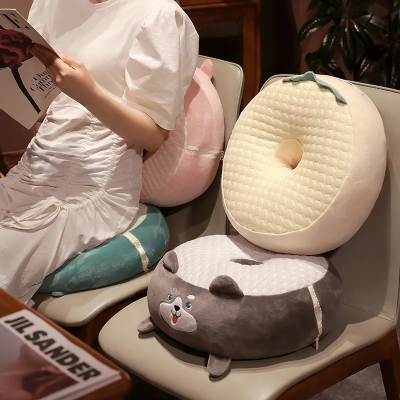 Jual 35cm Bantal Boneka Donat Lembut Dekorasi Kursi Bantal kantor ...