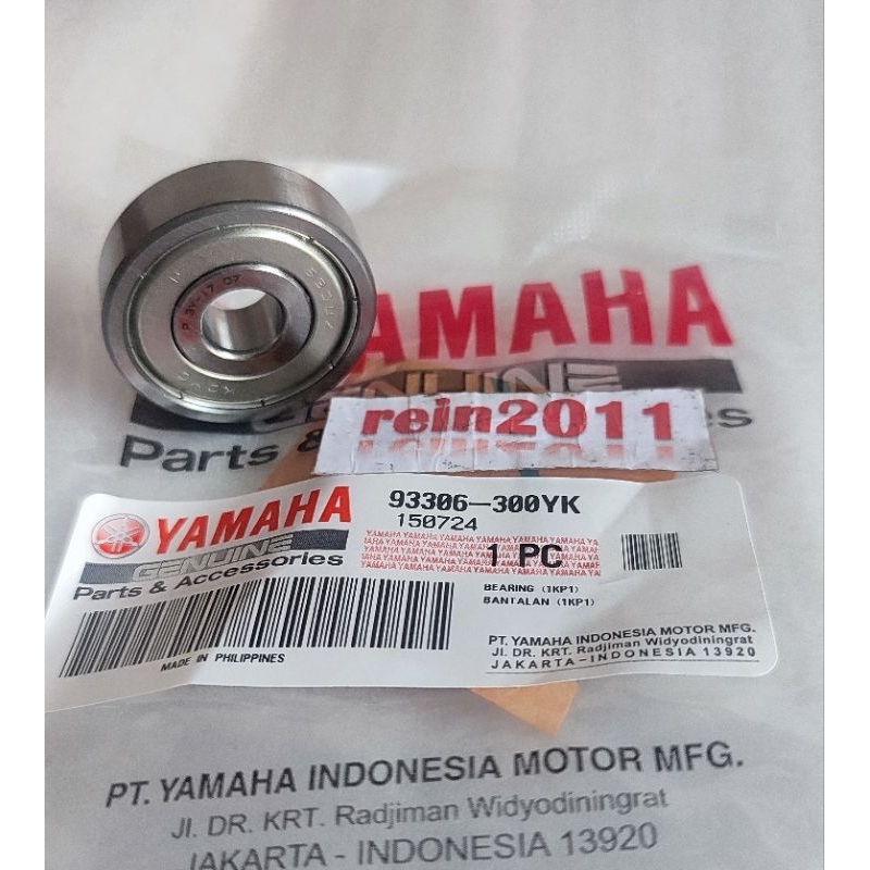 Jual BEARING LAHER RODA DEPAN 6300 FIZR VEGA JUPITER Z1 JUPITER MX ASLI ...