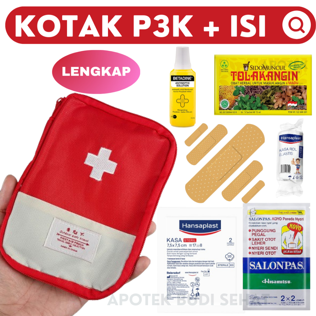 Jual Box P3K Mini Apotek Mini Kado Pacar Kado Suami Kado Sahabat Teman ...